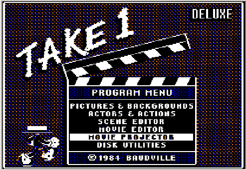 The Take-1 Movie Production Site (A.P.P.L.E.)