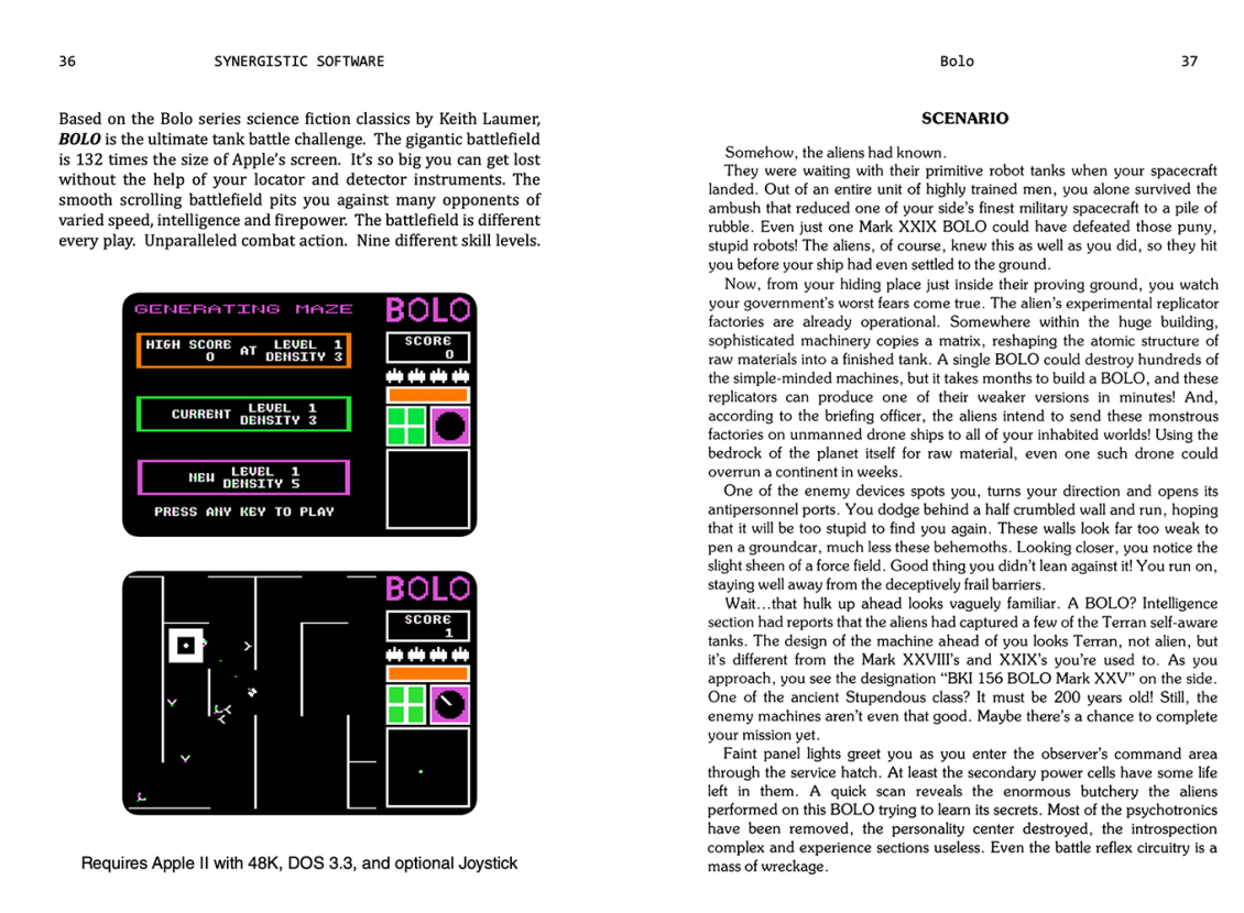 Synergistic Software: The Early Games released by A.P.P.L.E. – Call-A.P ...