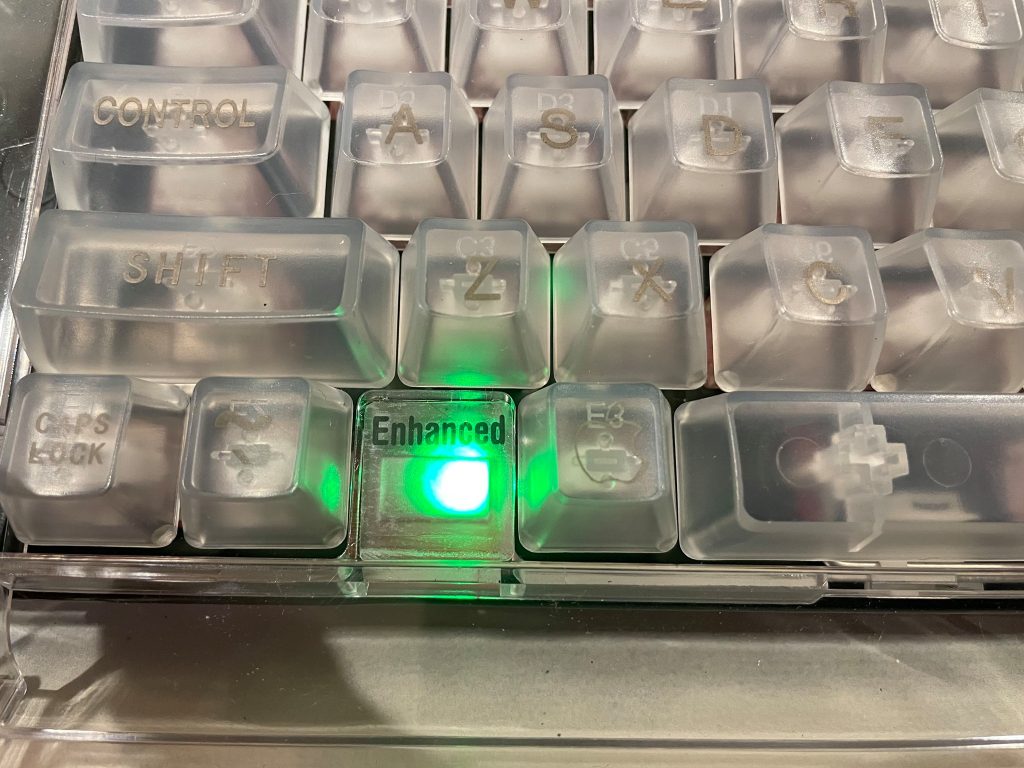 Transparent Apple IIe Keyboard Revealed – Call-A.P.P.L.E.