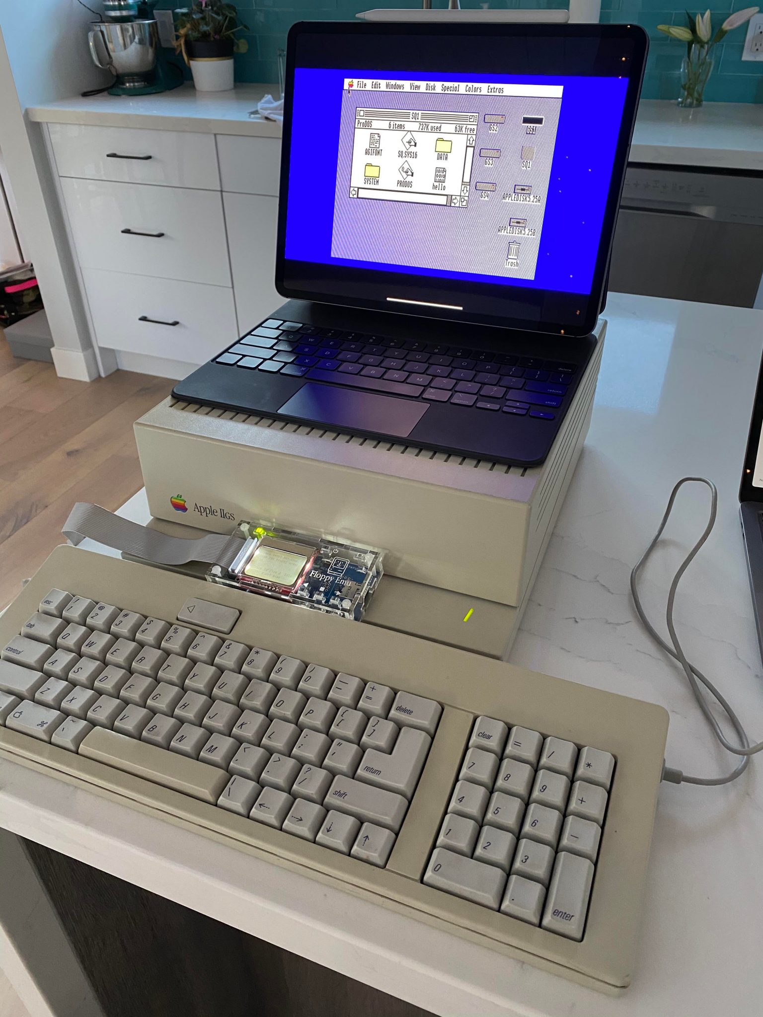 iPad Pro on the Apple IIgs – Call-A.P.P.L.E.