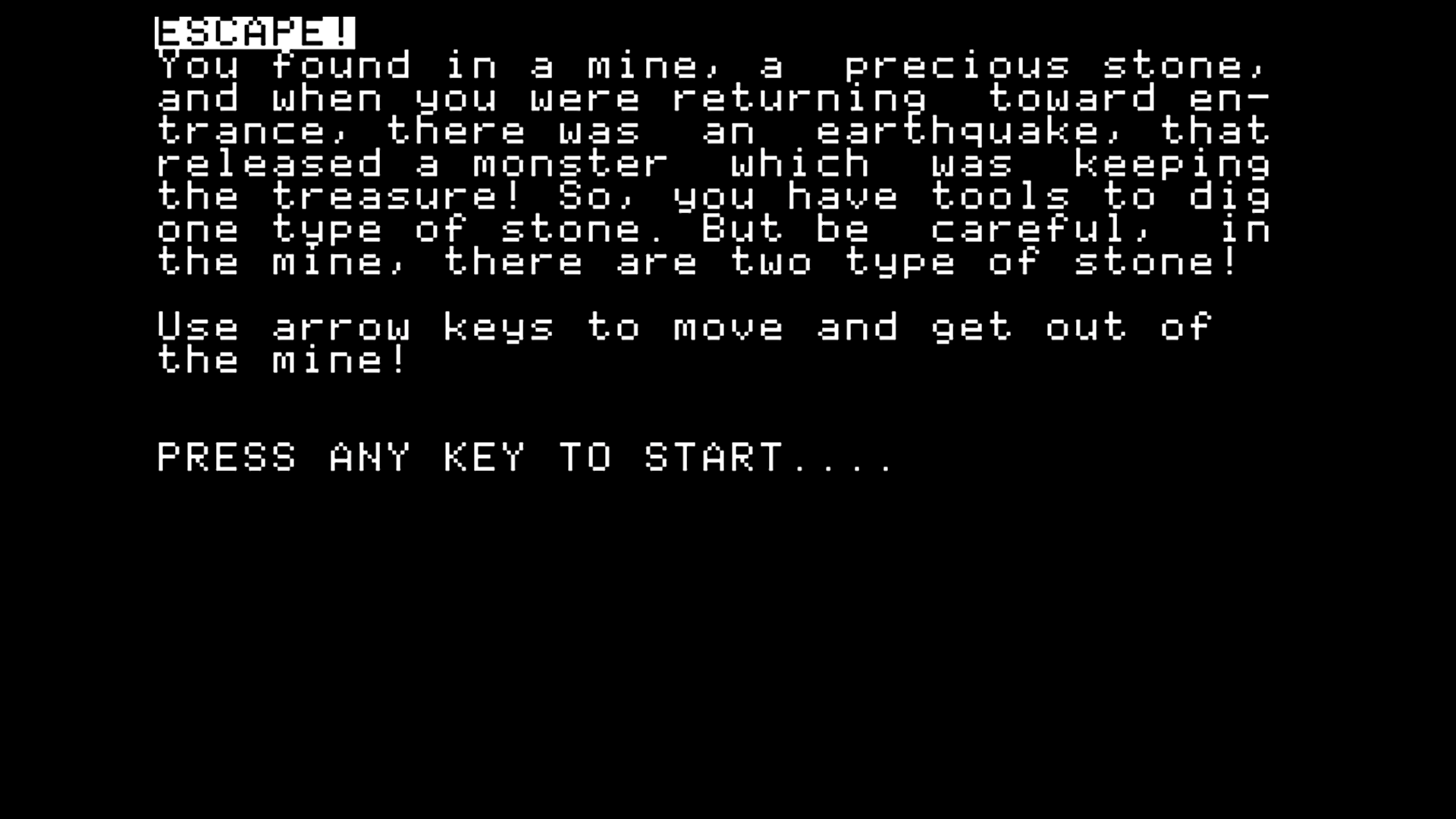 New Apple II Game: Escape! – Call-A.P.P.L.E.