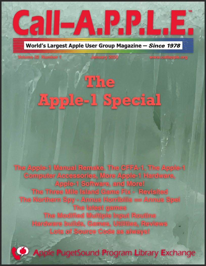Call-A.P.P.L.E. Magazine – Call-A.P.P.L.E.