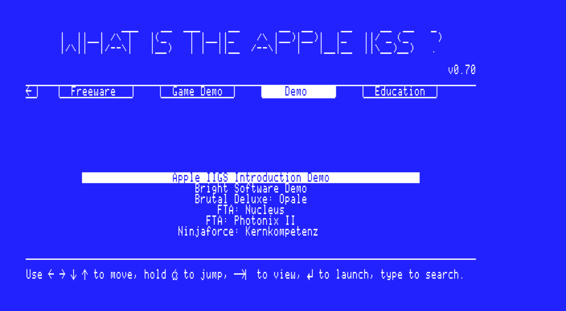  What Is The Apple IIGS Launcher A Quantum Leap For IIGS Gaming