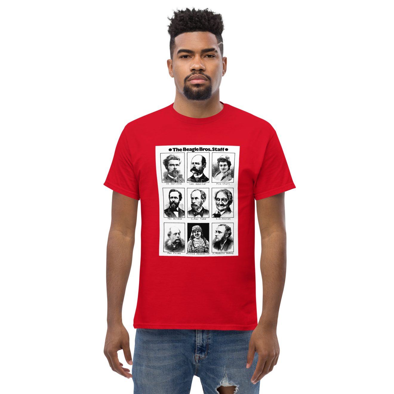 Beagle Bros Staff Men’s classic tee – Call-A.P.P.L.E.
