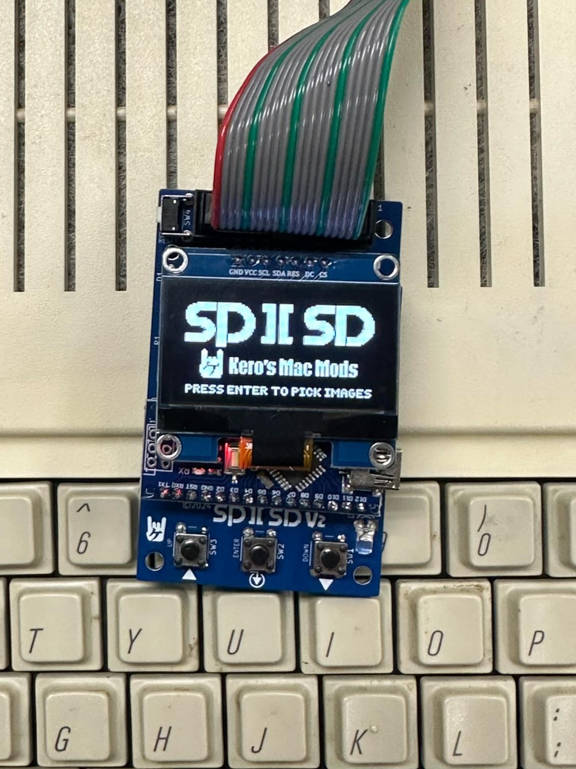 The SPIISD V2 with OLED display Now Available – Call-A.P.P.L.E.